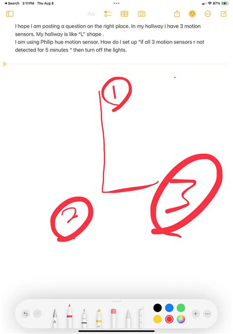 If 3 Motion Sensorno Motion Detected For 5 Minutes Turn Off The Light Configuration Home