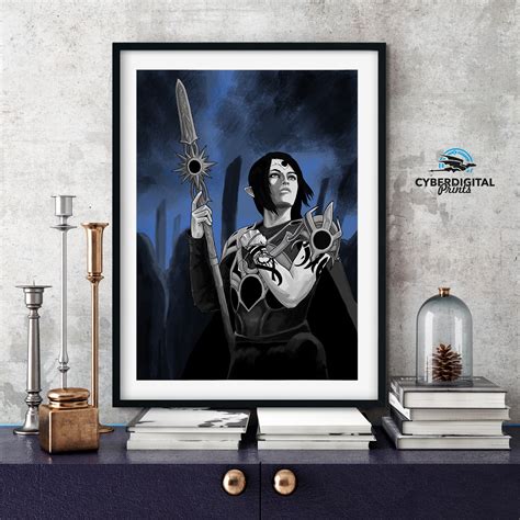 Shadowheart Poster [baldurs Gate 3 Art Game Fan Art Poster Art