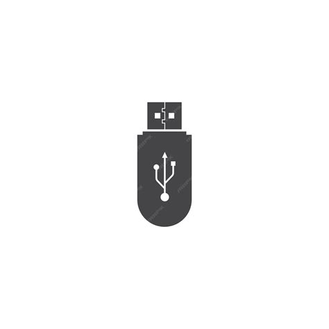 Premium Vector Usb Flash Drive Logo Vector Icon Template