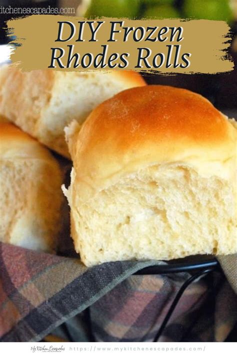 Frozen Dinner Rolls Homemade Rhodes Rolls Recipe Frozen Dinner