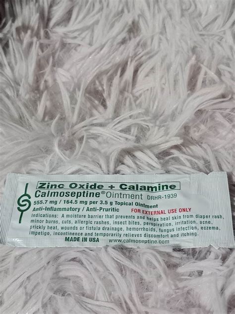 Calmoseptine Ointment Calamine Lazada Ph