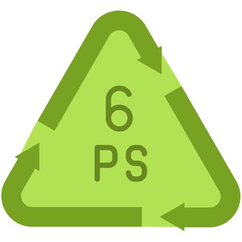 Green Polystyrene Ps Symbol Icon Download On Iconfinder