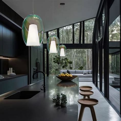 Sikrea Iride Sp D24 Lampadario In Vetro