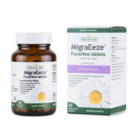 Migraeeze Feverfew 60 Tablets Modern Herbals