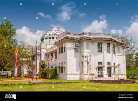 The Facade Of Jetavana Museum Located In Old Mansion Next To The Large
