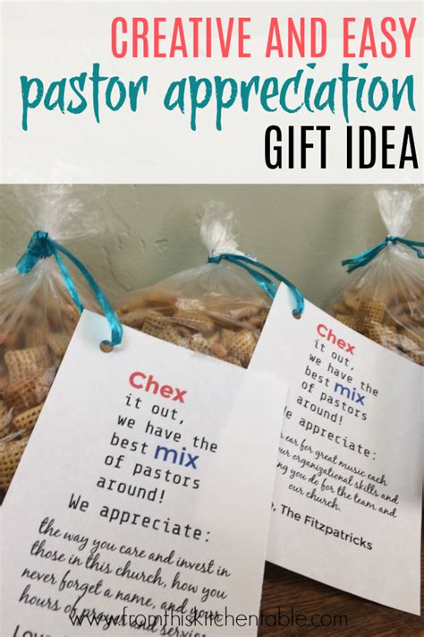 Creative Ideas For Pastor Appreciation