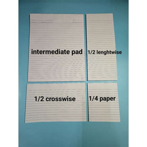 Shop Crosswise Paper For Sale On Shopee Philippines