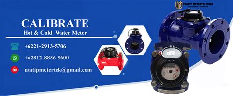 WATER METER CALIBRATE UTATIP METERTEK DUAS