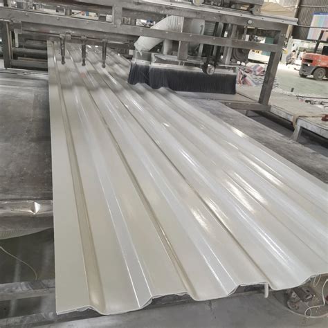 Wavy Rippled Ribbed Corrugated Grp Frp Fiberglass Casing Wall Panel For