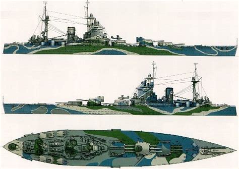 Hms Rodney 1942 Maritime Wwii