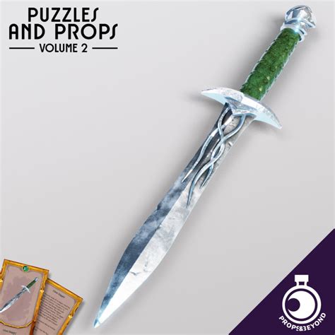 3d Printable Elven Dagger By Propsandbeyond