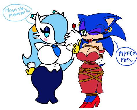 Lady Sonic The Damsel Makeover By Stella By Classicsonicsatam On Deviantart