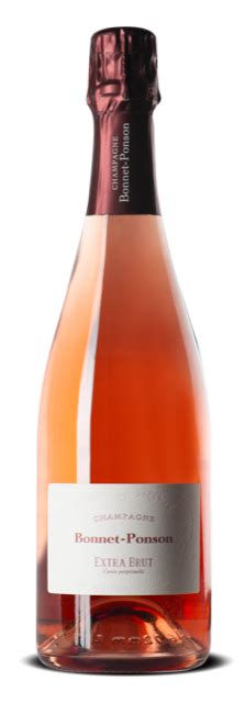 Rosé Extra Brut Champagne Bonnet Ponson Santevin