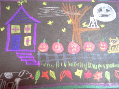 Fayston Elementary Art Pre K Pumpkin Patch And Nighttime Pictures