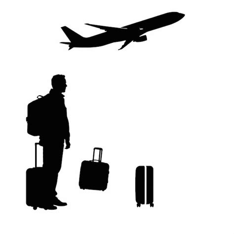 Airliner Sillouette Images Free Download On Freepik