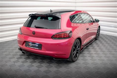 Rear Side Splitters Volkswagen Scirocco Mk3 Gloss Black Our Offer