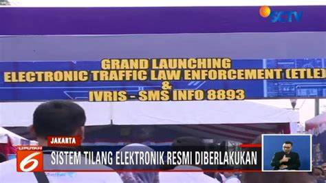 Sistem E Tilang Resmi Diterapkan Cctv Terpasang Di Sarinah Dan Monas