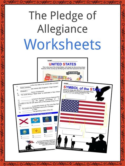 Free Printable Pledge Of Allegiance Worksheets Printables Templates Free