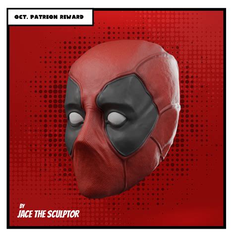 Artstation Deadpool Custom Pack Heads For 3d Printing Resources