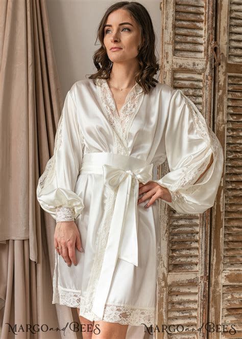 Silk Nightgown With Sleeves