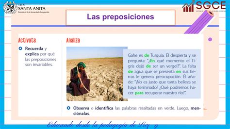 SesiÓn 03 Utiliza Recursos Gramaticales Como Las Preposiciones Para
