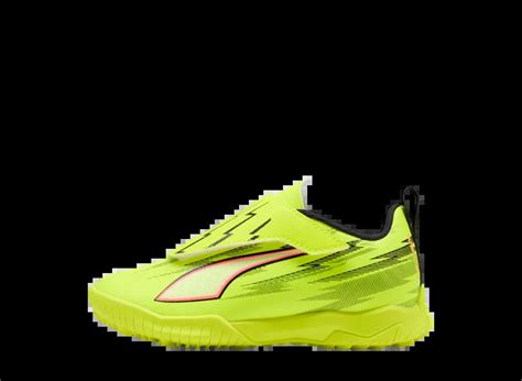 Puma Ps Ultra Play V Tt Yellow Alertpuma Blackglowing Redlime