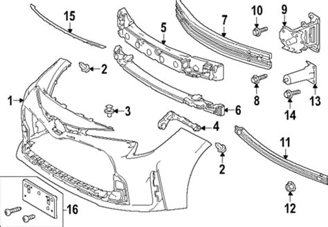 Bumper And Components Front For 2024 Toyota Gr Corolla Toyota Of