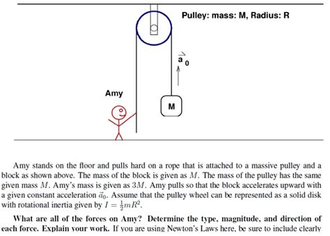 Physics A Massive Pulley