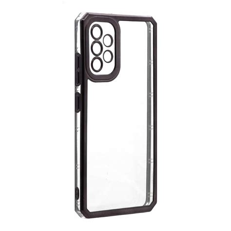 قاب الکتروپلیتینگ دور رنگی مدل Samsung Galaxy A32 4g مشکی فروشگاه