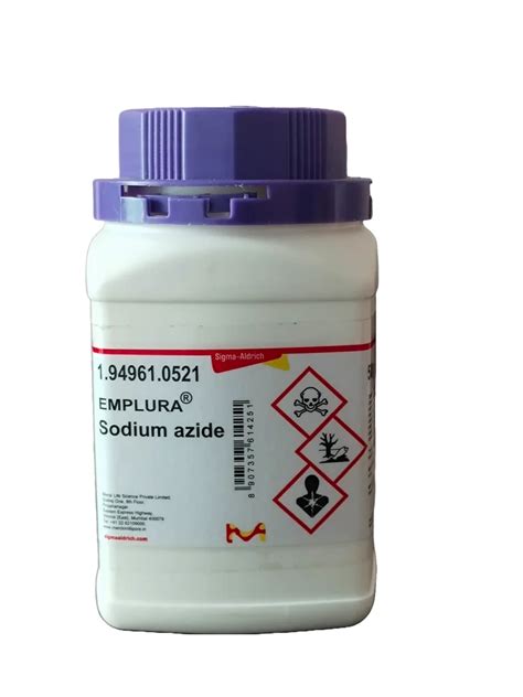 Sodium Azide Emplura 995 500gm Bottle At ₹ 4360gram In Jaipur