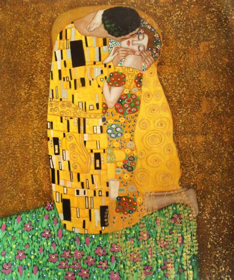 The Kiss Klimt Wallpaper The Kiss Painting Hd Kiss Oil Painting