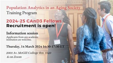 Dr Sofia Gil Clavel On Linkedin Registration For 2024 25 Cand3 Fellows Mcgill Recruitment Session