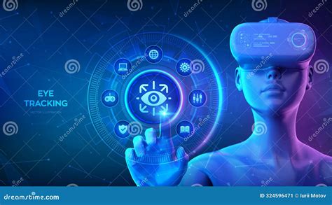 Eye Tracking Technology Concept Gesture Recognition Sensor Emotion Detection Hands Free
