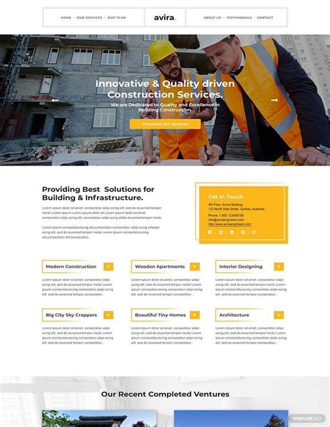Wordpress Construction Template