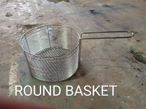 Metal French Fries Serving Basket Capacity 300 Ml Plain At ₹ 1500piece In Hyderabad