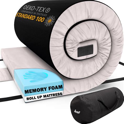 Matrix Comfort Cell Memory Foam Camping Mattress Pad Certipur Us Roll