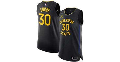 Nike Stephen Curry Golden State Warriors 202425 Authentic Jersey In Blue For Men Lyst