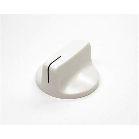 Pointer Knob Round White 250