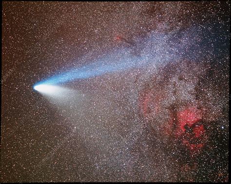 Optical Image Of Comet Hale Bopp 8 March 1997 Stock Image R4510046 Science Photo Library