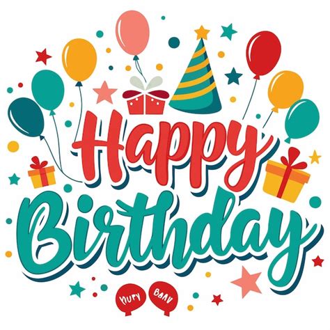 Feliz Cumpleaños Vector Premium