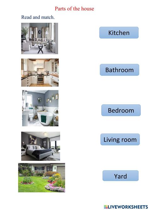 My House 707007 Marilinarias Live Worksheets