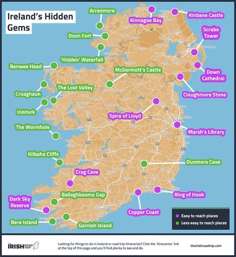 Unlock Irelands Hidden Gems Ultimate Interactive Map And Travel Guide