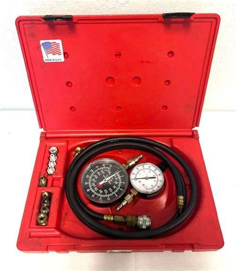 Matco Tools Automatic Transmission And Engine Oil Pressure Tester Set