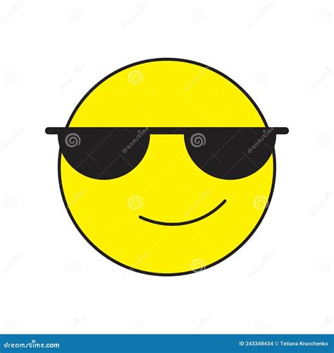 Smiley With Glassessmiling Angrysadhappy Emoticon Yellow Face With