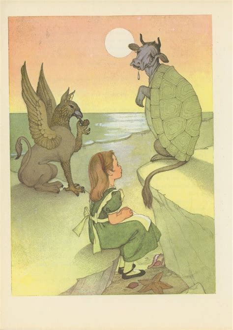 Little Alice Mock Turtle Story Gryphon Alice S By Kingpaper