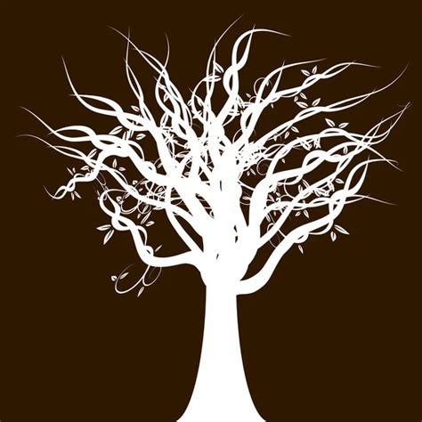 Twisted Tree Vector Art Stock Images Depositphotos