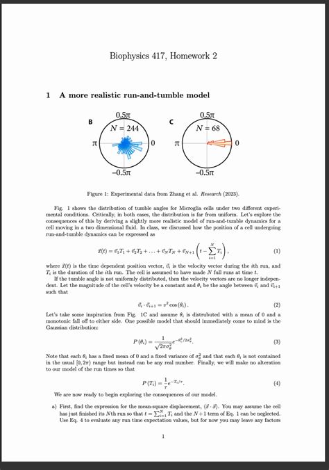 Solved Biophysics 417 ﻿homework 21 ﻿a More Realistic