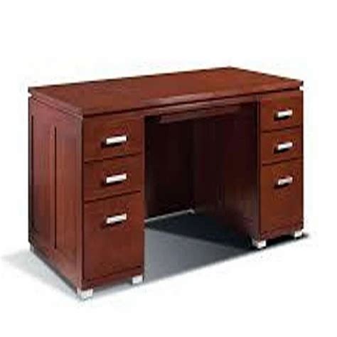 Simple Wooden Office Table With Storage At ₹ 14000 In Nagpur Id