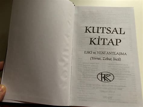 Kutsal Kitap Eski Ve Yeni Antlaşma Tevrat Zebur İncil