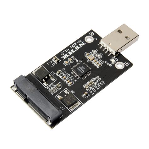 China Usb 20 To Msata Ssd Adapter Card Msata Solid State Disk To Usb 20 Adapter Card